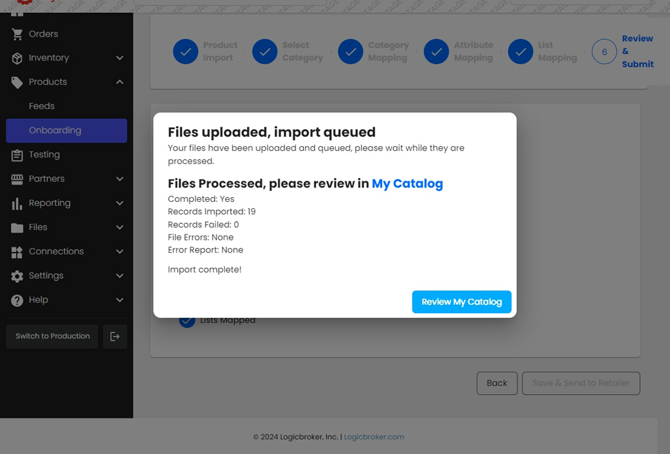 Uploading Your Products into Product Onboarding Center – FULLBEAUTY Brands
